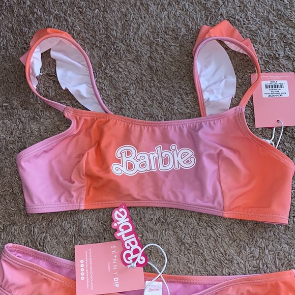 Barbie | Swim | Barbie Bathing Suit Skinny Dip London 2pc Set Nwt ...